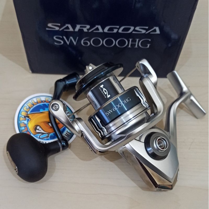 Jual Reel Shimano Saragosa SW 6000HG 6000 HG Model 2020 | Shopee Indonesia