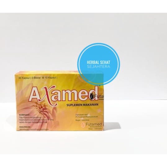 Jual AXAMED Axamed kapsul - Vitamin dan suplement | Shopee Indonesia