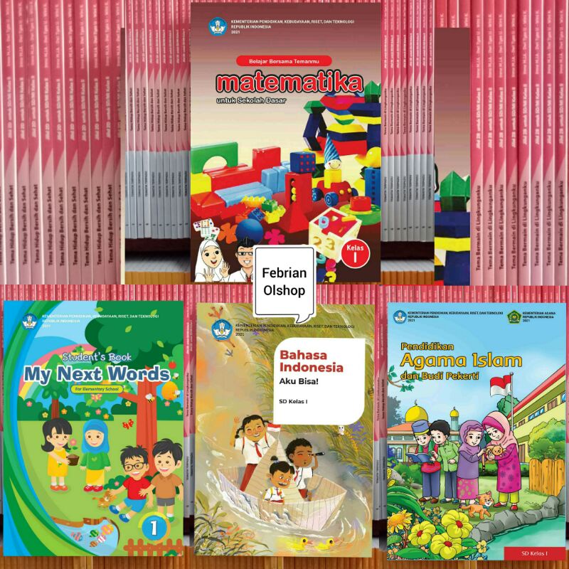 Jual BUKU PAKET KURIKULUM MERDEKA SD/MI KELAS 1 KEMENDIKBUD/KEMENTERIAN ...