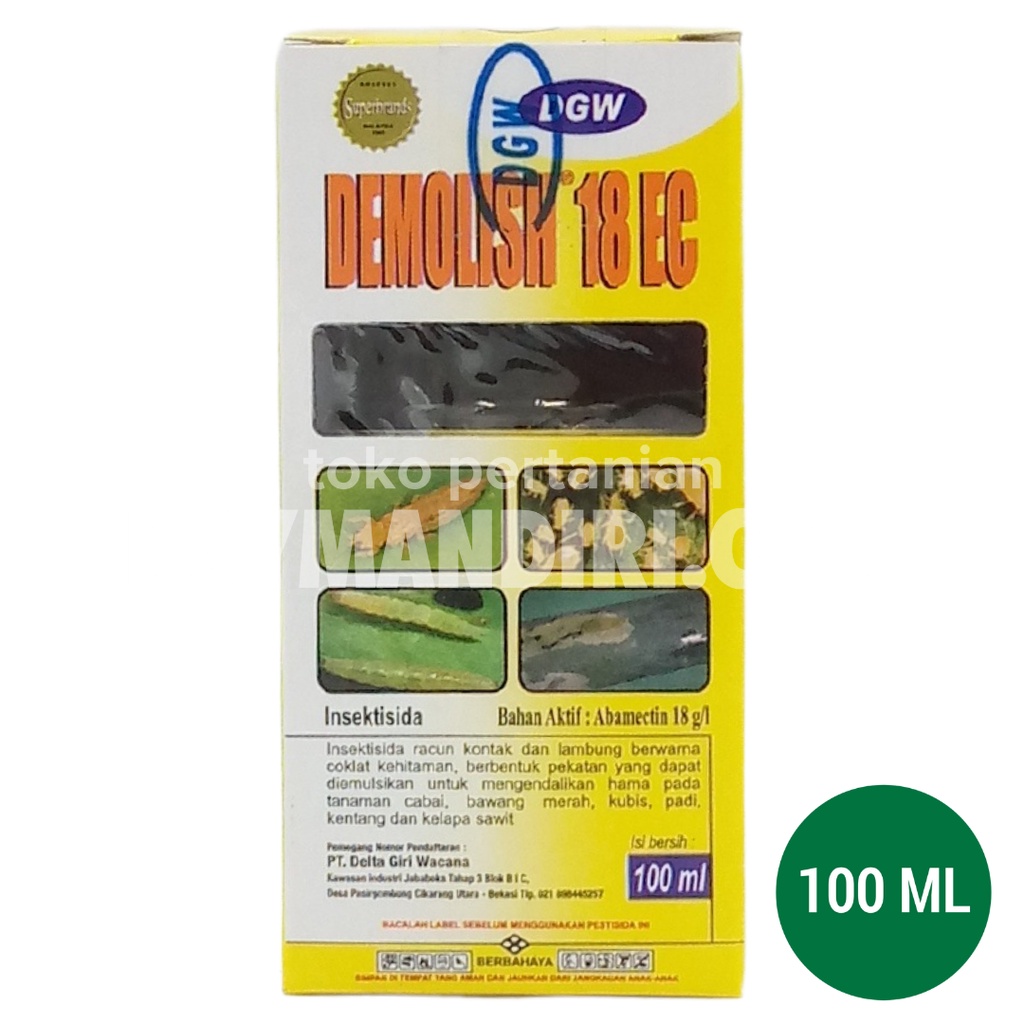 Jual INSEKTISIDA DEMOLISH 18 EC - 100 ML | Shopee Indonesia