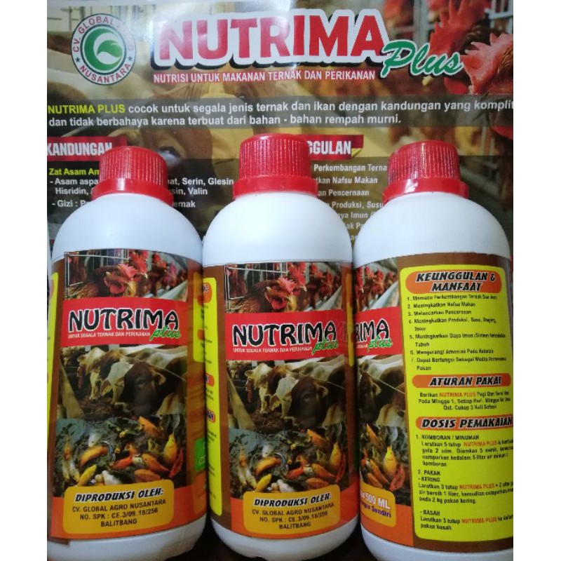 Jual Nutrisi Pakan Ternak dan Ikan NUTRIMA PLUS | Shopee Indonesia