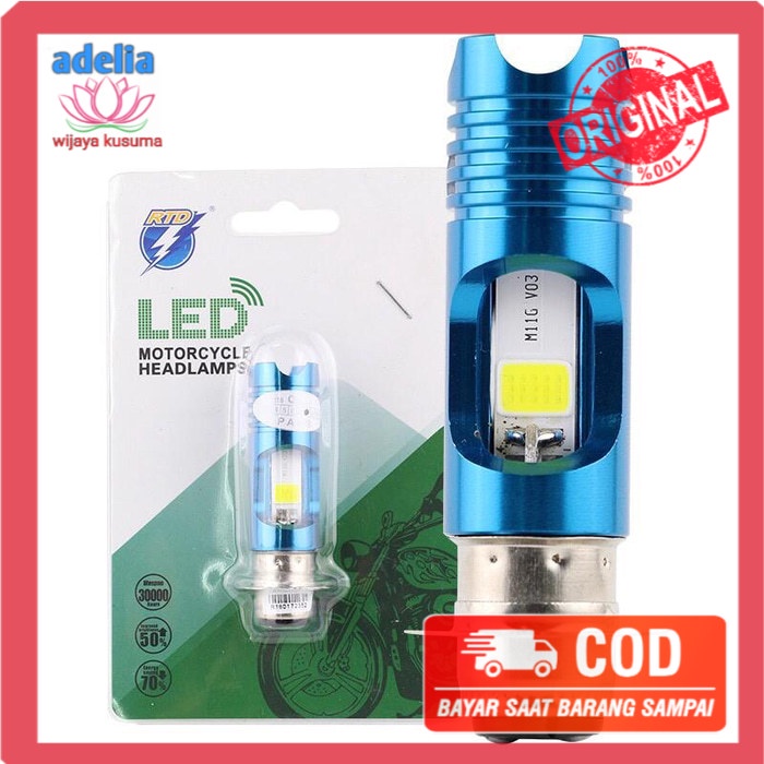 Jual Lampu Led Motor H6 M11G Lampu Utama Motor Bebek Lampu Motor Skutik H6 M11G RTD Original ...