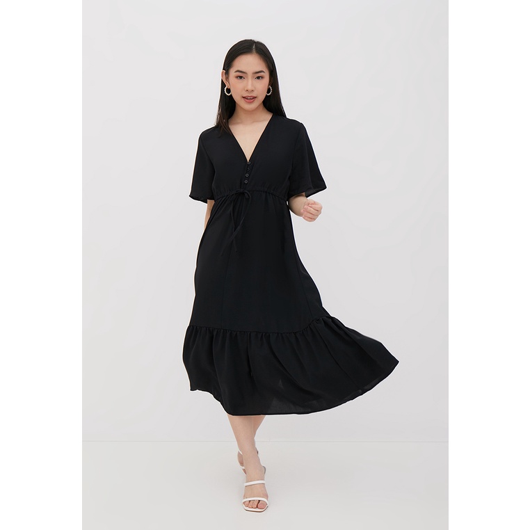 Jual Savnion - Tanmy basic dress in black / blue / khaki Indonesia ...