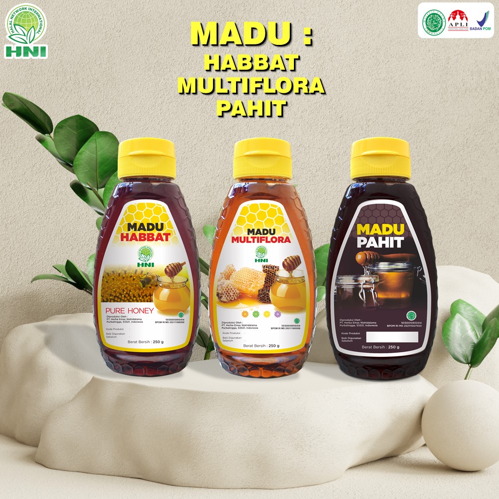 Jual MADU ASLI HPAI HNI | Madu Habbat Multiflora Pahit Asli | Shopee ...