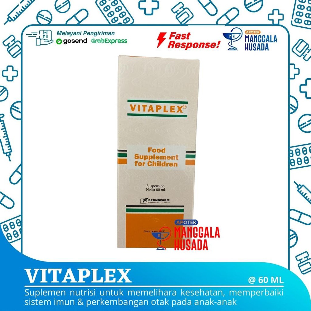 Jual VITAPLEX SYRUP @ 60 ML | Shopee Indonesia