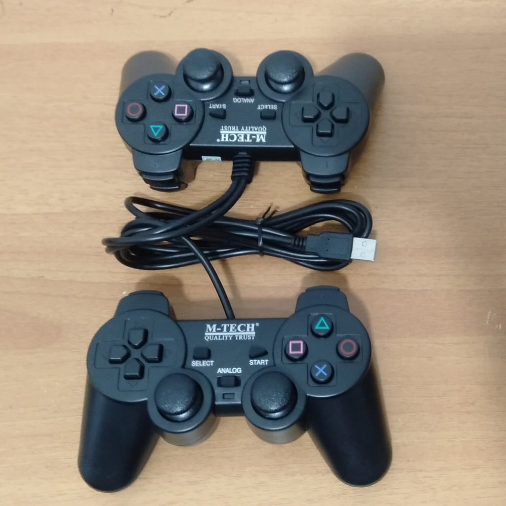 Jual Gamepad Double Dual Joystick Usb M-Tech Stick PC Laptop Setick ...