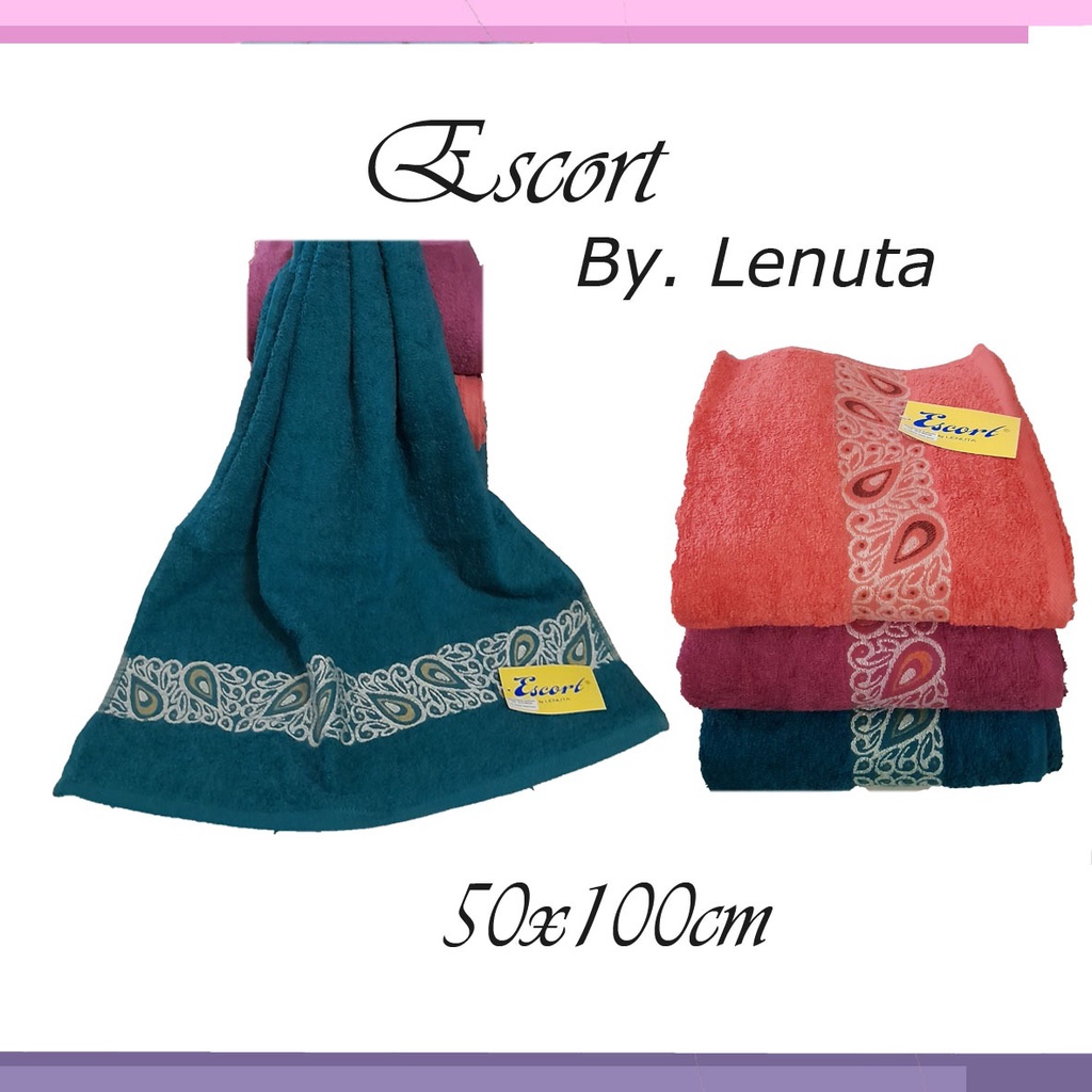 Jual ATB Handuk Escort Tanggung uk 50 x 100 Grade A by Lenuta Termurah ...