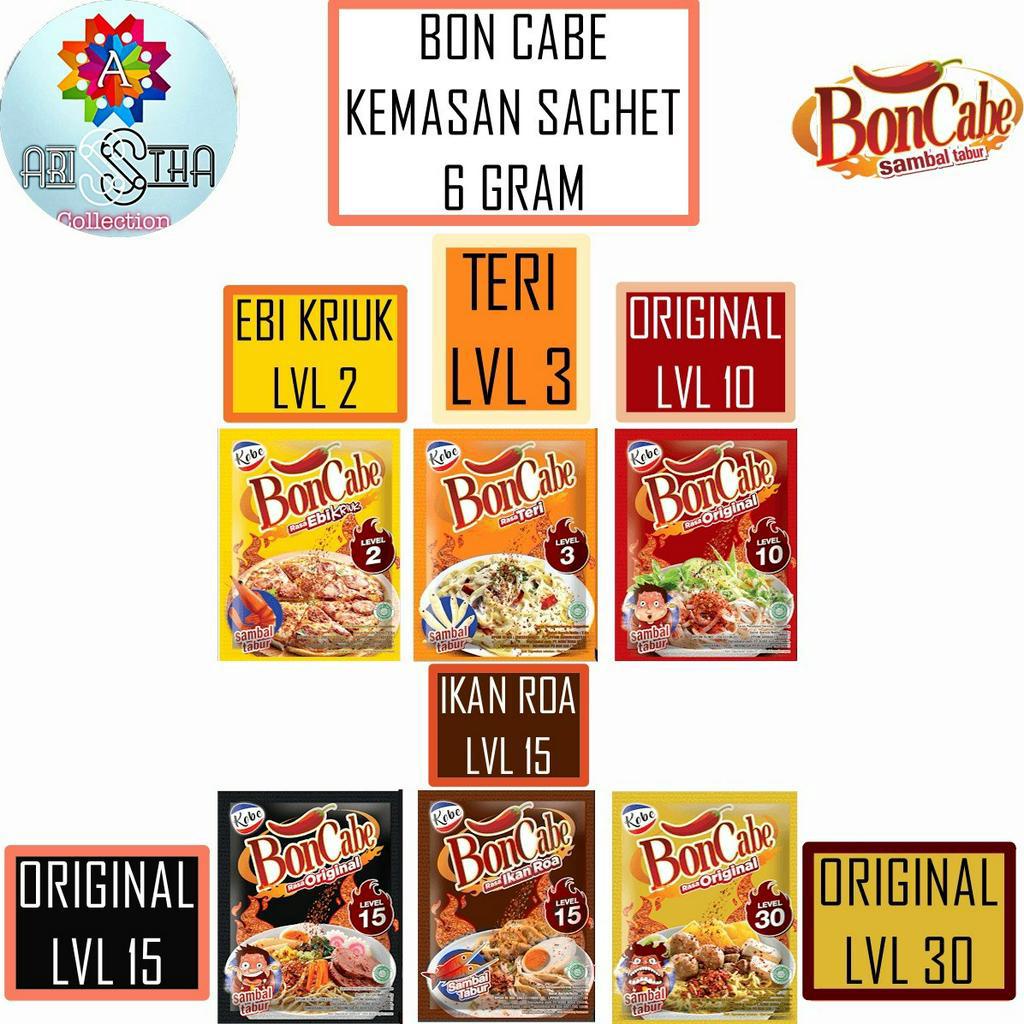 Jual Bon Cabe Sachet 6 Gram | Shopee Indonesia