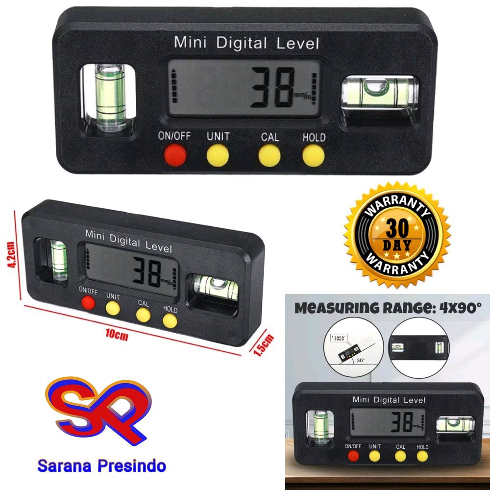 Jual Waterpas Digital Waterpas Digital mini Digital Level Waterpas ...