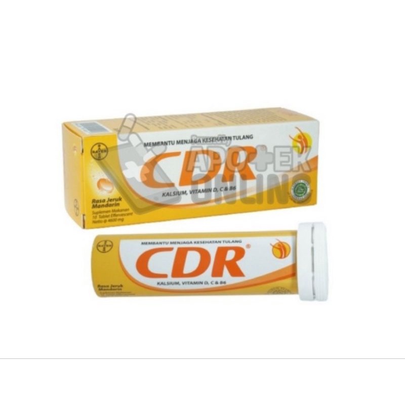 Jual CDR Vitamin Kalsium dan B6 isi 10 tablet | Shopee Indonesia