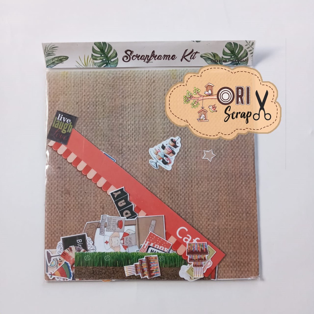 Jual SCRAPFRAME KIT / DIY SCRAPFRAME / BAHAN SCRAPFRAME | Shopee Indonesia