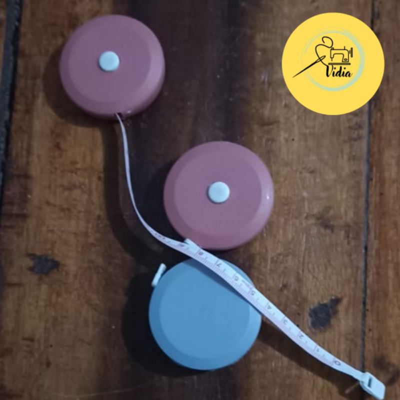 Jual meteran bulat/meteran mini/meteran gulung 150cm | Shopee Indonesia