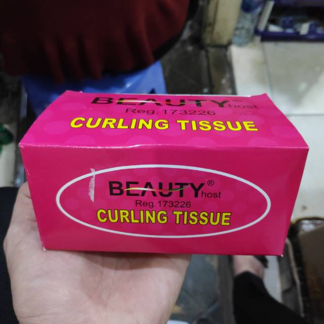 Jual Kertas Keriting Rambut Beuaty Curling Tissue 300 Lembar | Shopee ...