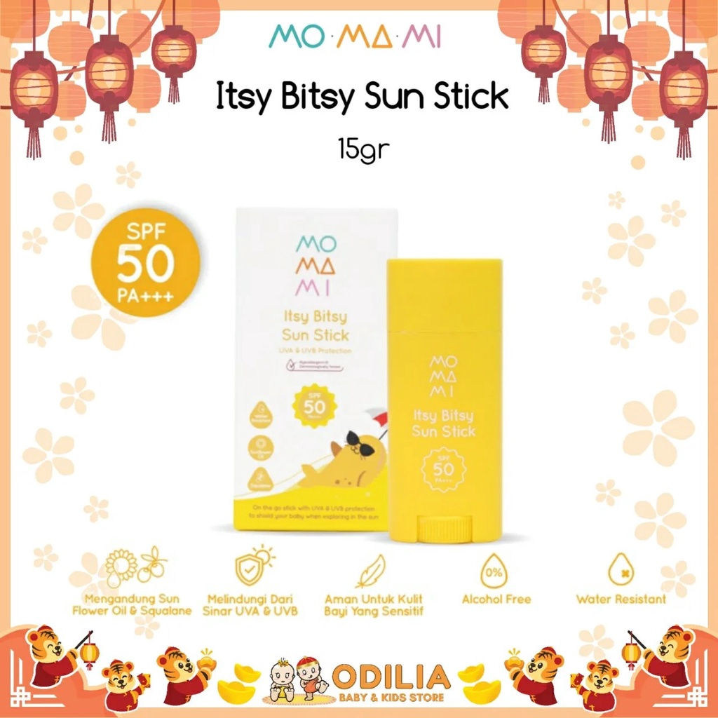Jual Momami Itsy Bitsy Sun Stick 15gr | Shopee Indonesia