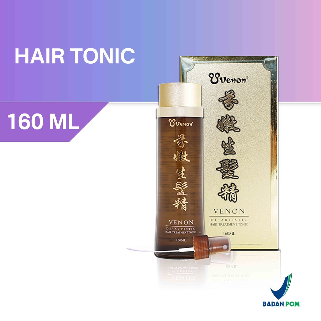Jual VENON Hair Tonic 160ml - Tonic Rambut Rontok / Perawatan Rambut ...