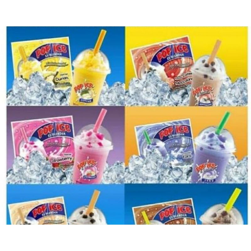 Jual Pop ice satu renteng isi 10 pop ice murah pop ice enak Pasar segar ...