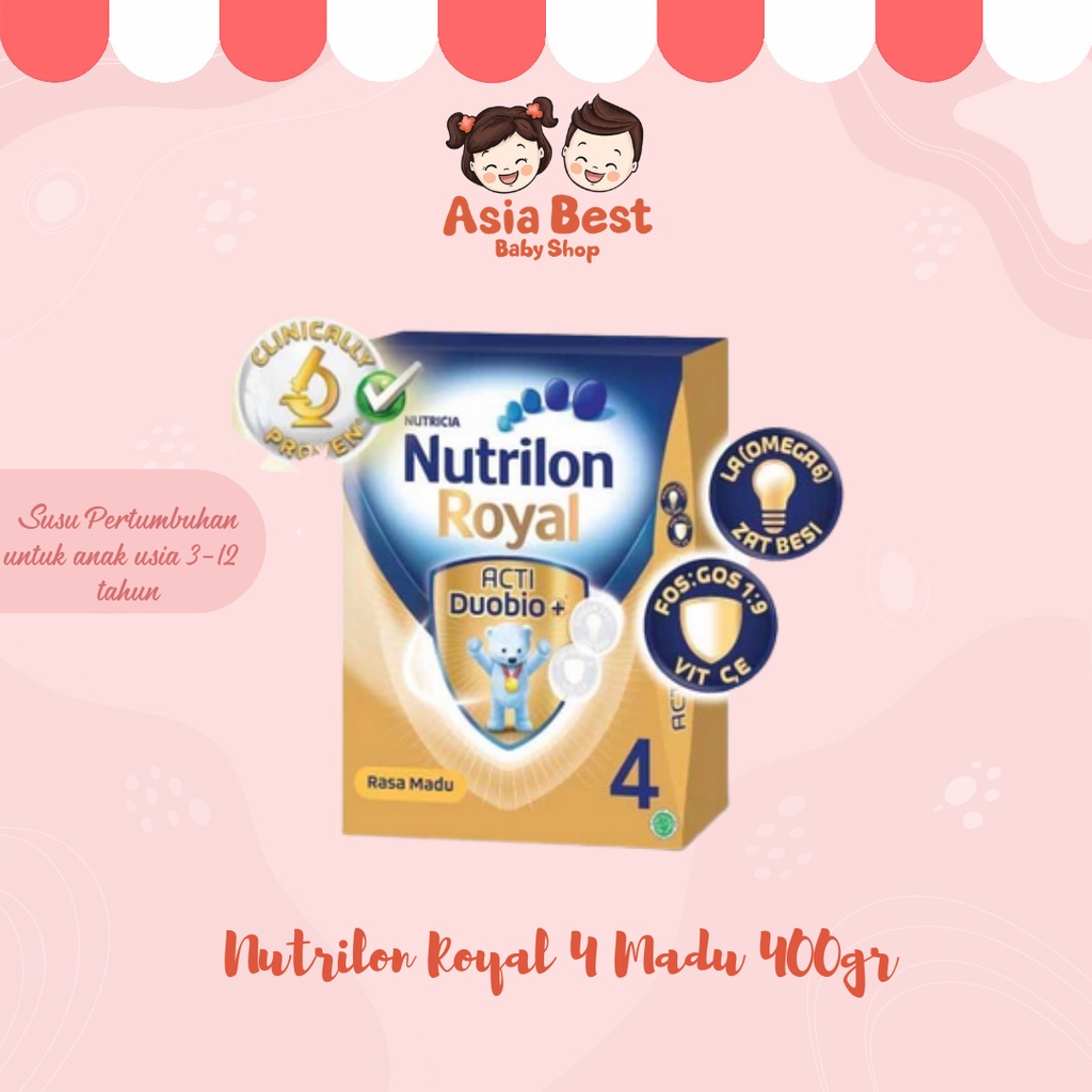 Jual NUTRILON ROYAL 4 MADU 400 gr/Susu pertumbuhan anak usia 3-12 tahun ...