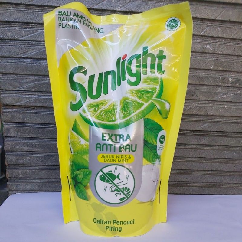 Jual Sunlight anti bau jeruk nipis dan mint 755ml | Shopee Indonesia