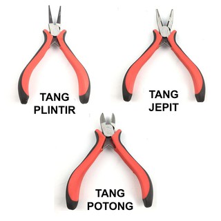 Jual Tang Aksesoris Penjepit/Tang Potong/Tang Plintir Merah Indonesia ...