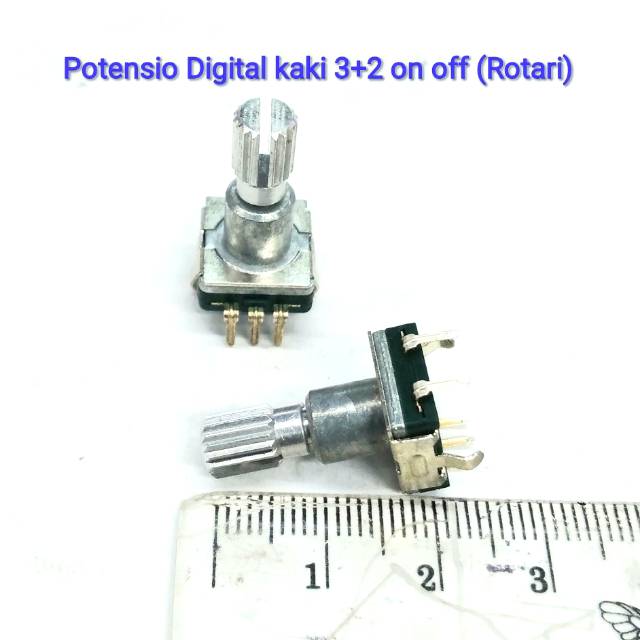 Jual Potensio Digital On Off Kaki 3+2 Rotary Los | Shopee Indonesia