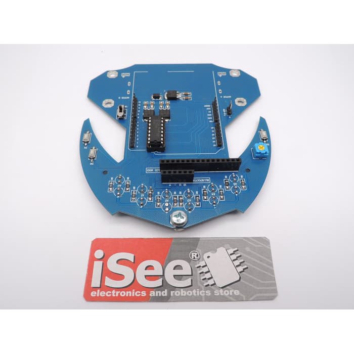 Jual PCB Hardware Line Tracer Follower Robot Shield Arduino Uno R3 PID ...