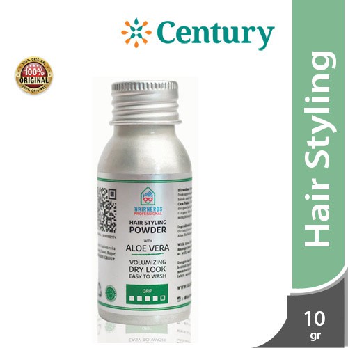 Jual Hairnerds Professional Hair Styling Powder 10gr / Hair Styling ...