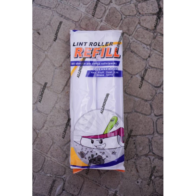 Jual Refill Lint Roller | Uroclean | 90 Sheet/roll (2 roll/pack ...