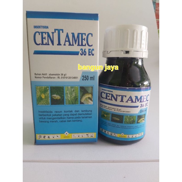 Jual PEMBASMI HAMA THRIPS INSEKTISIDA CENTAMEC 36EC 250ML | Shopee ...