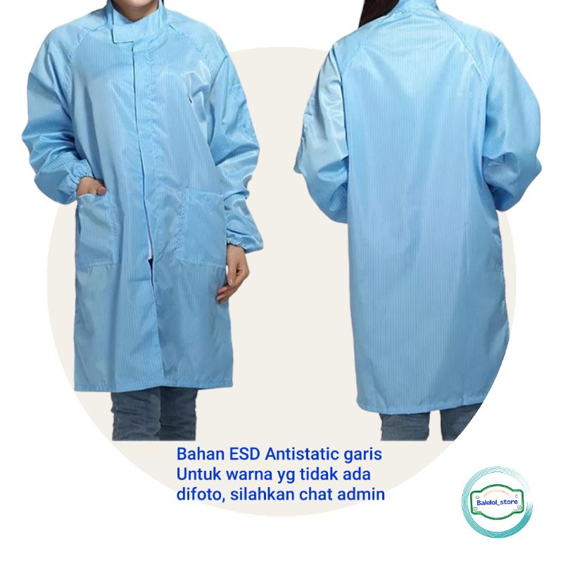 Jual Jas Lab Antistatic Esd Cleanroom Medis | Shopee Indonesia