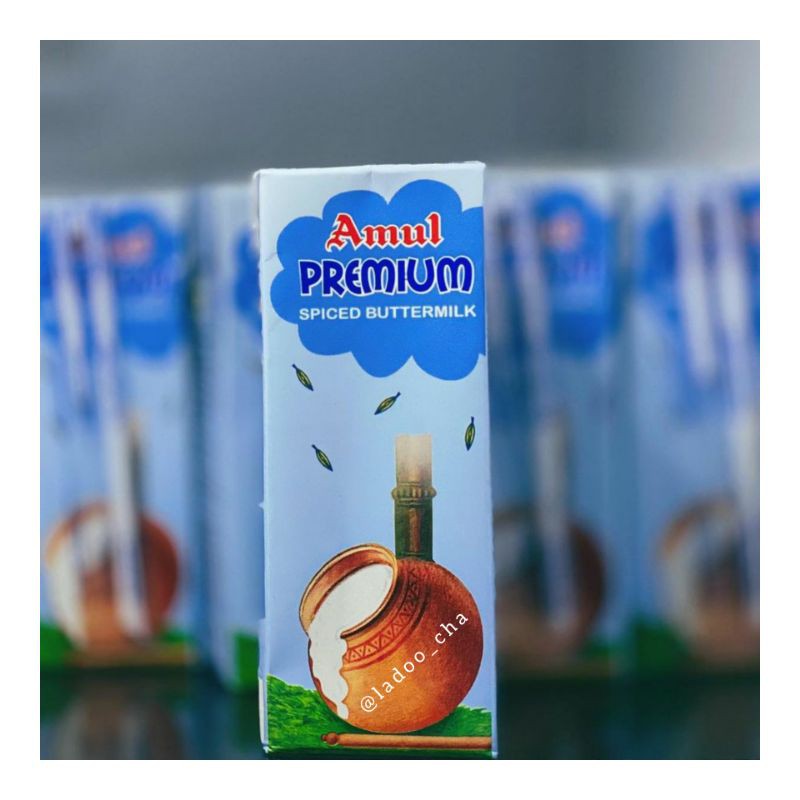 Jual Amul Premium Spiced Buttermilk - Minuman Khas India | Shopee Indonesia