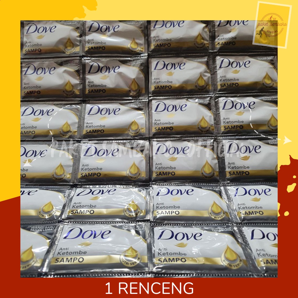 Jual Shampo dove sachet/renceng isi 12 pcs | Shopee Indonesia Jual Shampo dove sachet/renceng isi 12 pcs | Shopee Indonesia