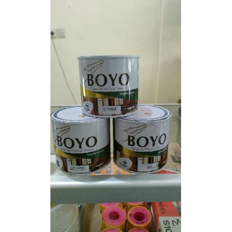 Jual Pelitur Boyo 601 (Sawo) 0,5L | Shopee Indonesia