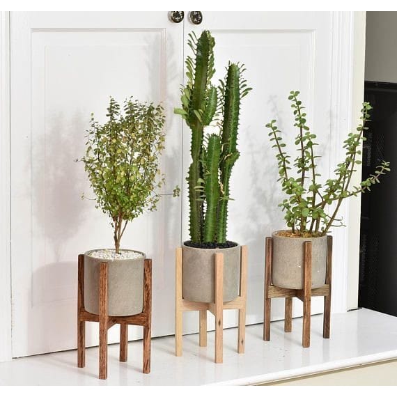 Jual Standing Planter Kayu Standing Pot Tanaman Kayu Termurah Tatakan ...