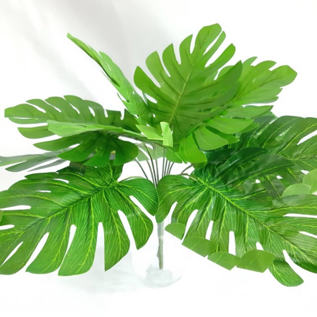 PILLOWDENDRON / daun monstera / daun pillow - artificial home decor ...