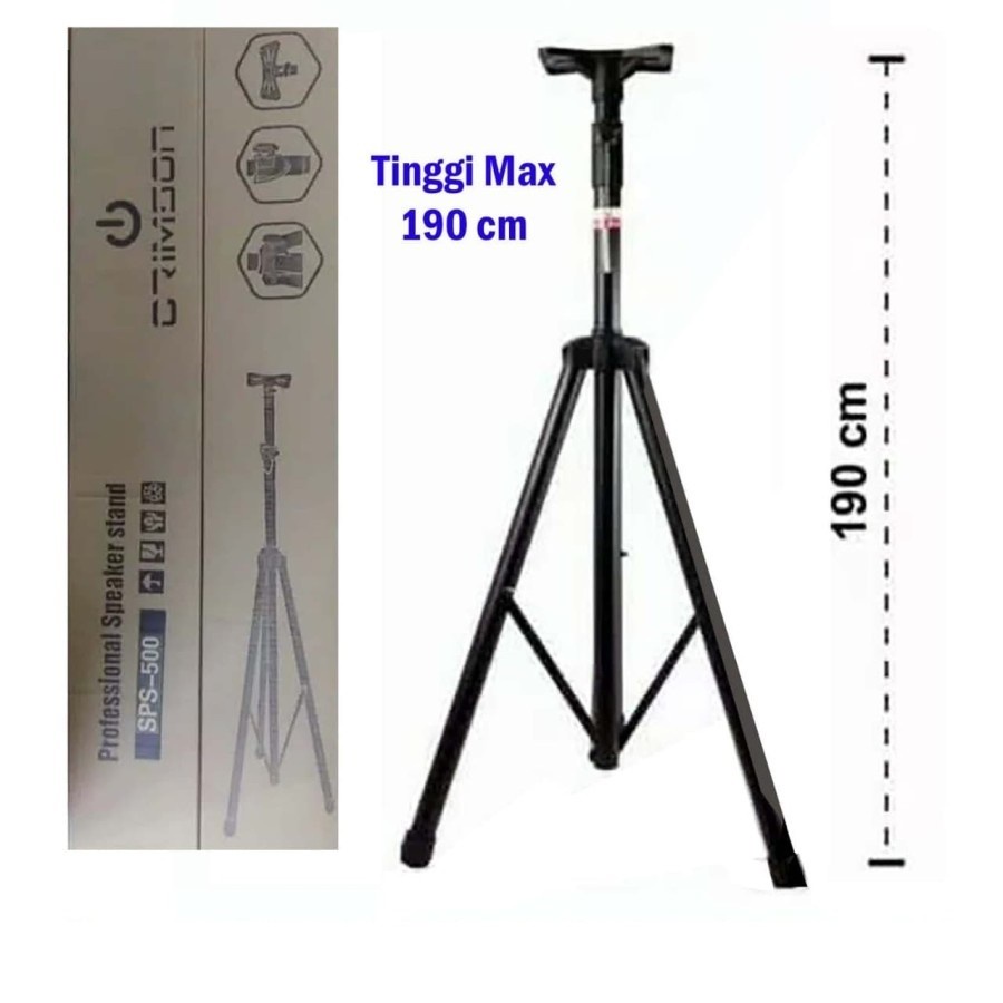 Jual Stand Tiang speaker Aktif pasif 15 inc 12 / 10 / 8 inch tripod ...