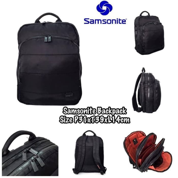 Jual Samsonite Backpack Size : P31xT39 | Shopee Indonesia