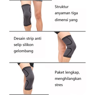 Jual Bantalan Lutut Knee Support Knee Brace Fitness Running Deker Lutut ...