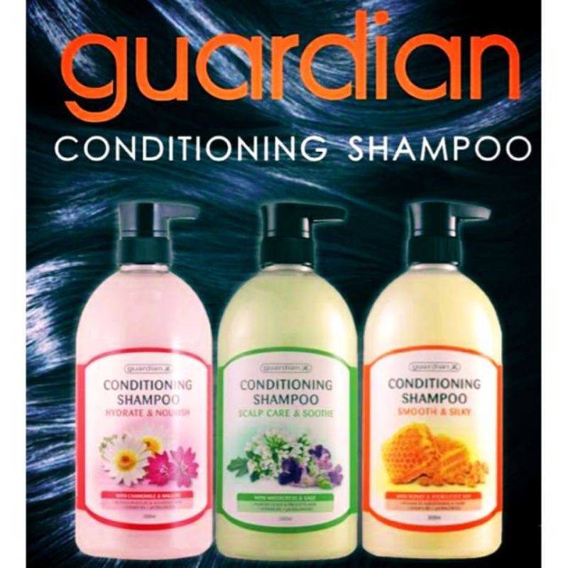 Jual Guardian Conditioning Shampo ( Conditioner + Shampo ) 1L | Shopee ...