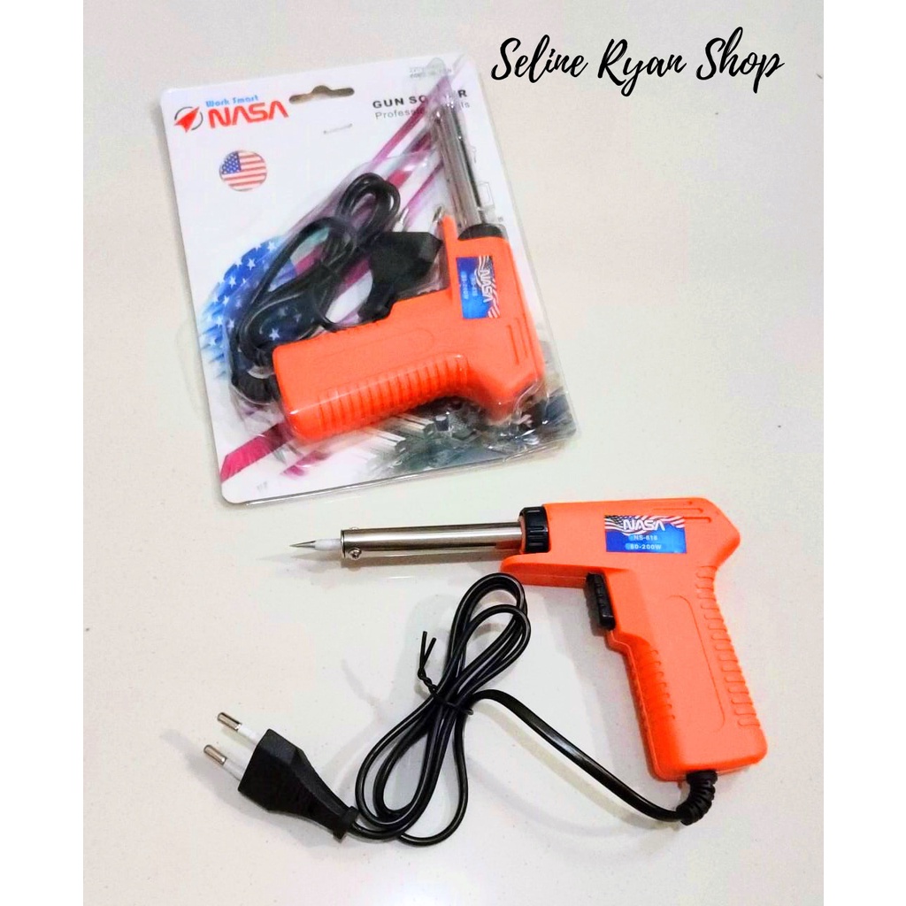 Jual Alat Solder Listrik / Patri Timah / Soldering Gun Model Pistol ...