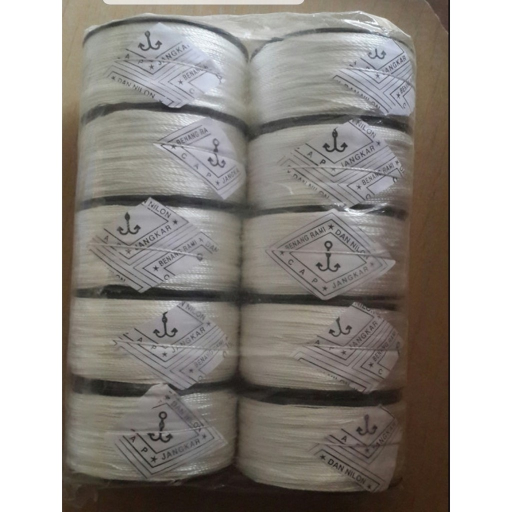 Jual Benang Nilon Nylon 60 m/ Tali Sol Tukang/ Tali Ukur Bangunan ...