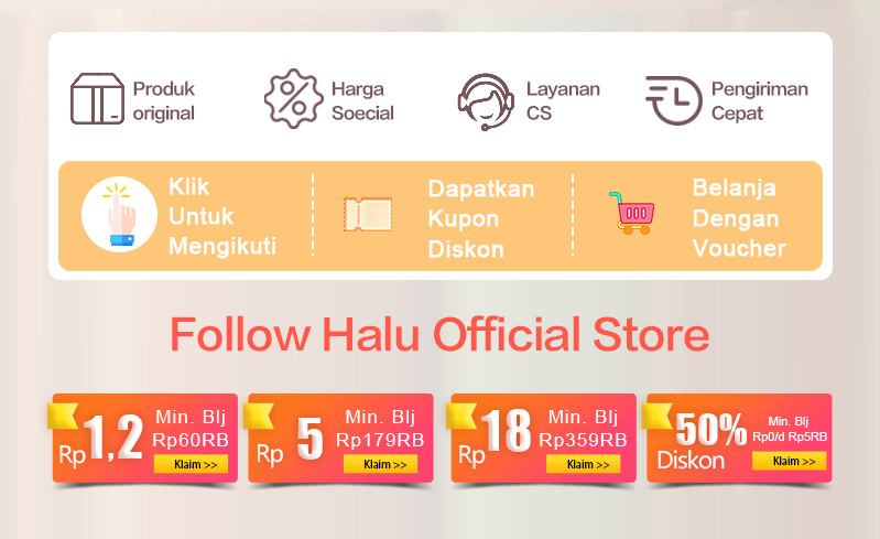 Toko Online Halu Official Shop | Shopee Indonesia