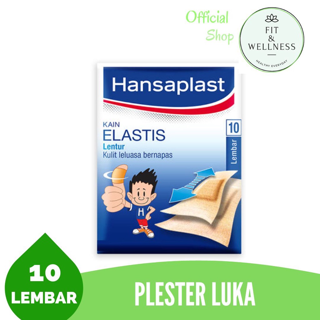 Jual HANSAPLAST - Plester Kain Elastis 10s | Plester Luka Hansaplast ...