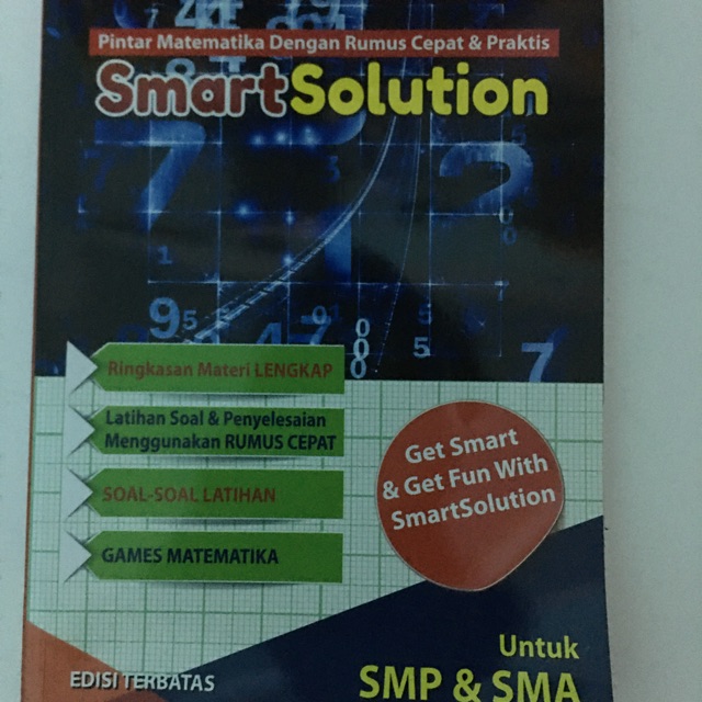 Jual SMART SOLUTION : Pintar Matematika Dengan Rumus Cepat & Praktis ...