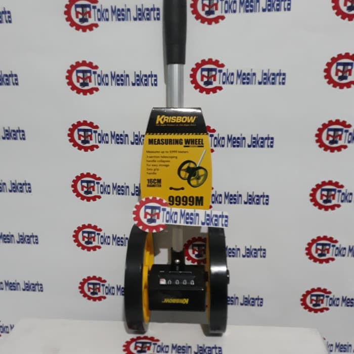 Jual KRISBOW METERAN DORONG 2 RODA/MEASURING WHEEL/ALAT UKUR DIAMETER ...