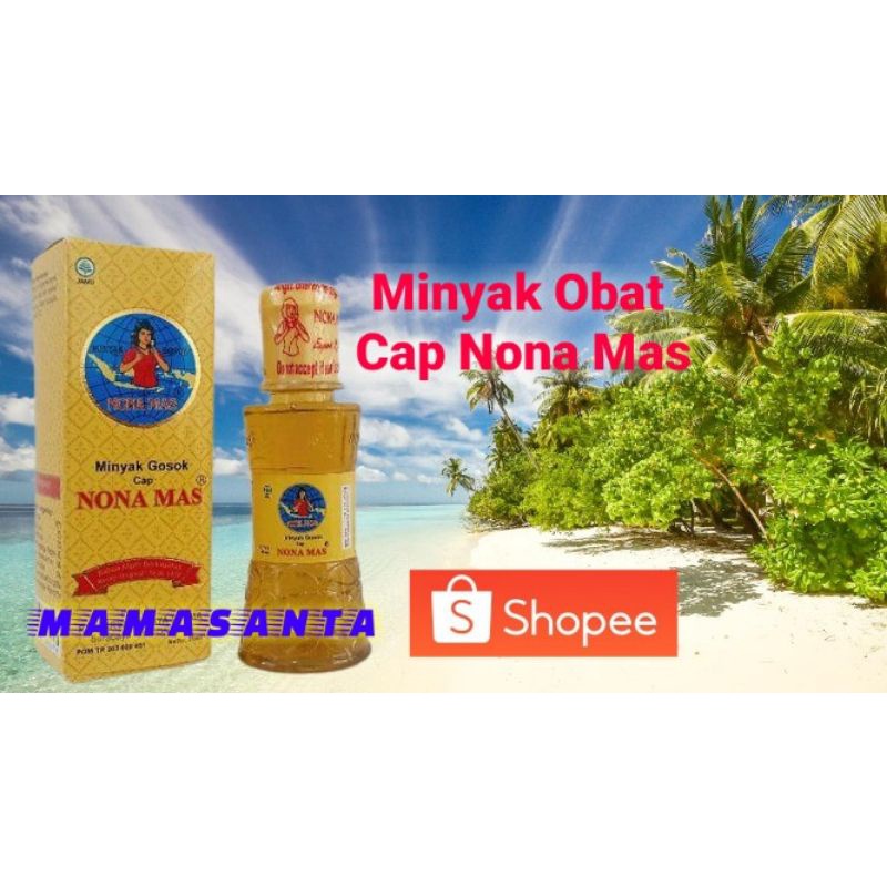 Jual Nona Mas, Minyak Gosok, Pijat,Urut isi 12 Botol (1 Lusin) | Shopee ...