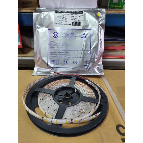 Jual Lampu Led Strip Vacolux 5730 60 warm white 5 meter | Shopee Indonesia