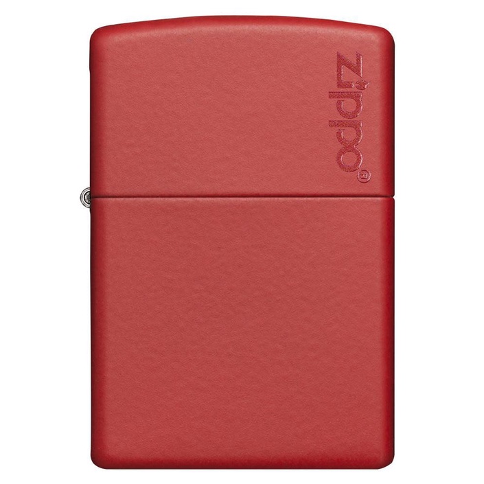 Jual Zippo 233ZL Red Matte Zippo Logo | Shopee Indonesia