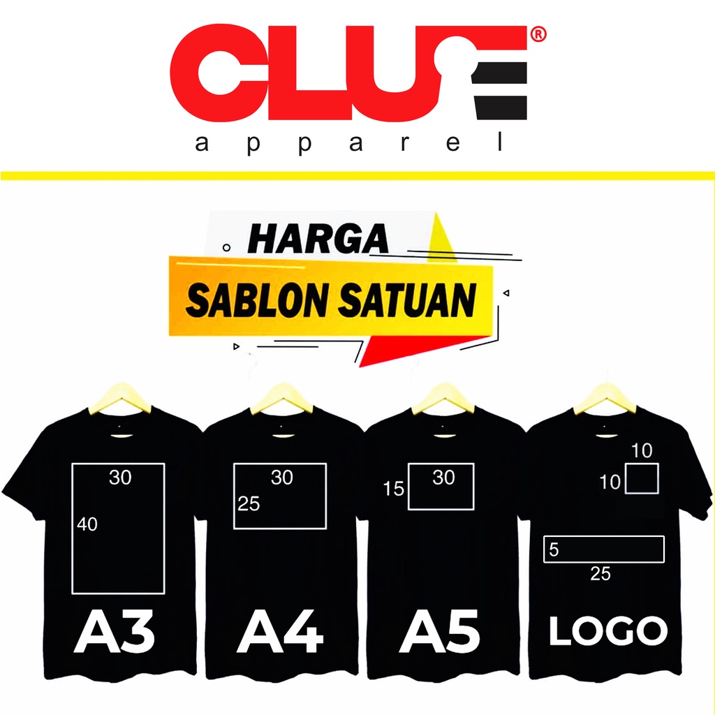 Jual Cetak sablon kaos DTF dan Polyflex siap press/sterika ukuran logo ...