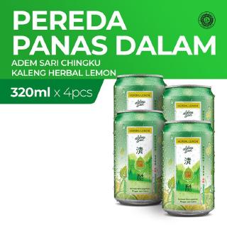 Adem Sari Ching Ku Herbal Lemon Kaleng 4 x 320 mL | Shopee Indonesia