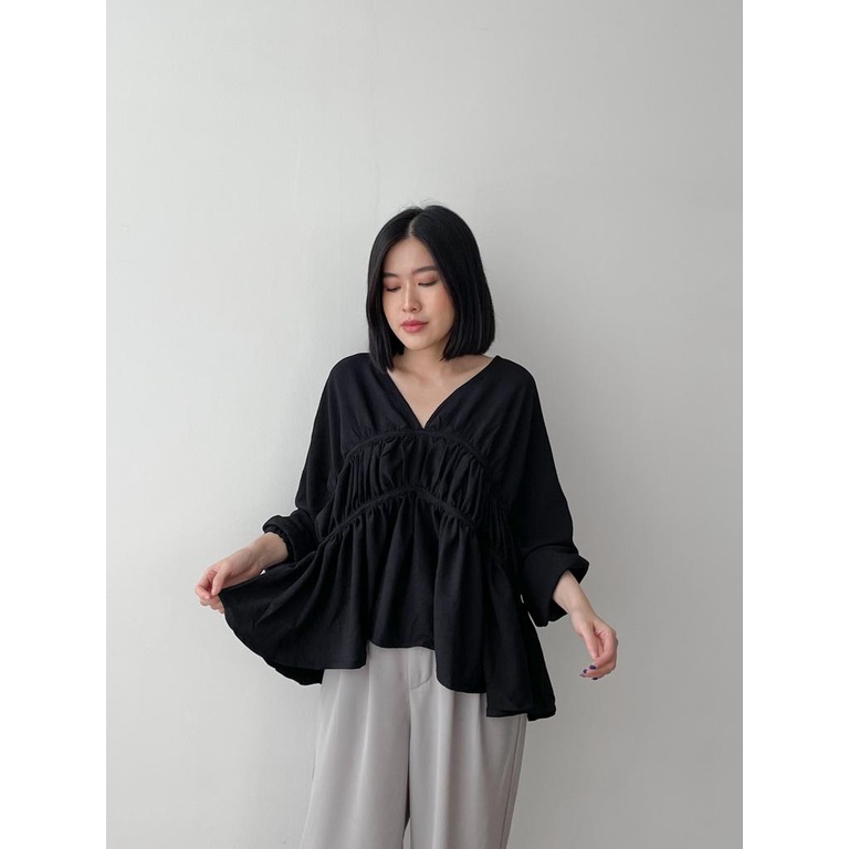 Jual Jolly Blouse | Atasan | Busui Frendly | Hijab Frendly - 3686 ...